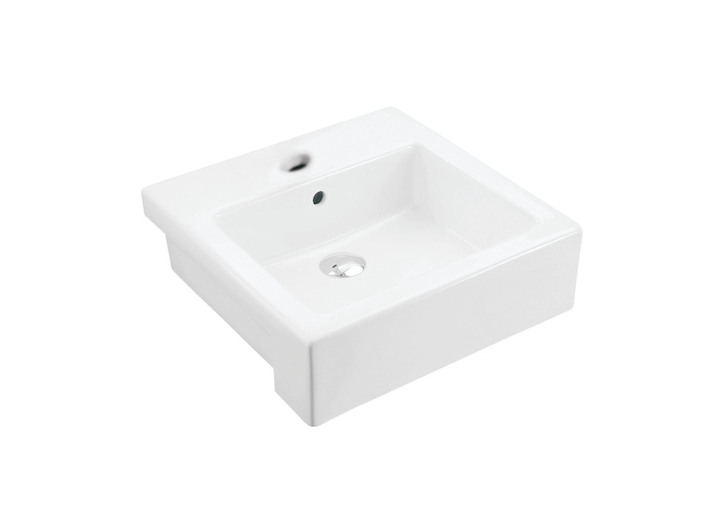 JOHNSON SUISSE TREZZO 480 RECTANGULAR – SEMI-RECESSED BASIN 480X480 ...